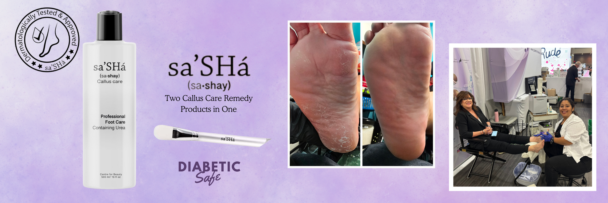 sa'SHá (sa-shay) Pedicure Callus Care – Bad Kitti Claws